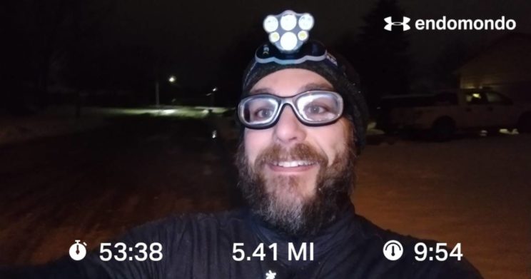 Completing An Easy Monday Recovery Run - Tim Nolte